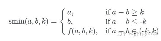 多项式平滑最小值/最大值（polynomial smooth minimum/maximum） - 知乎