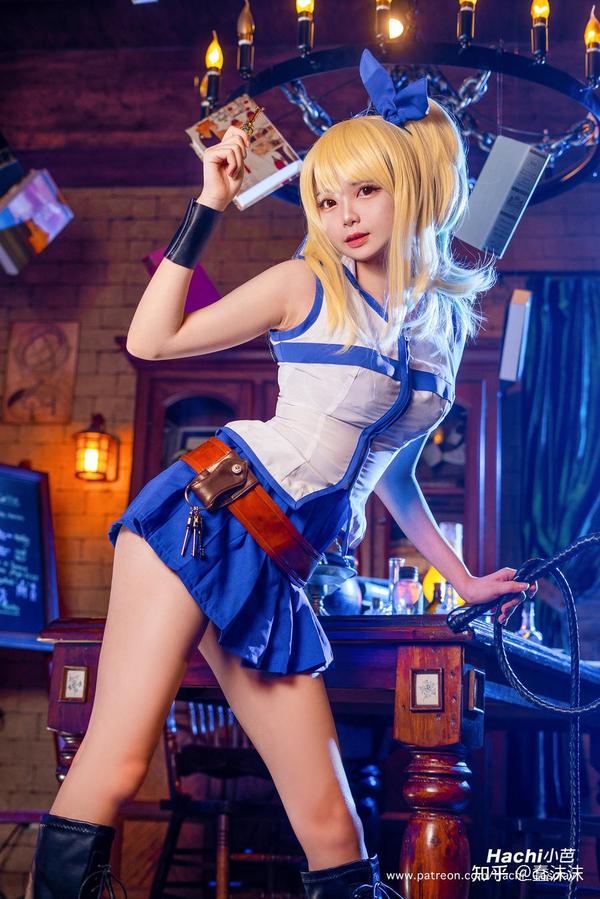 Hachi_小芭写真合集cos图片:露西·哈特菲利亚 - 知乎