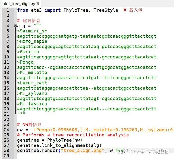 使用ETE包让系统发育树（进化树）和多重序列比对（MSA）“同框” - 知乎