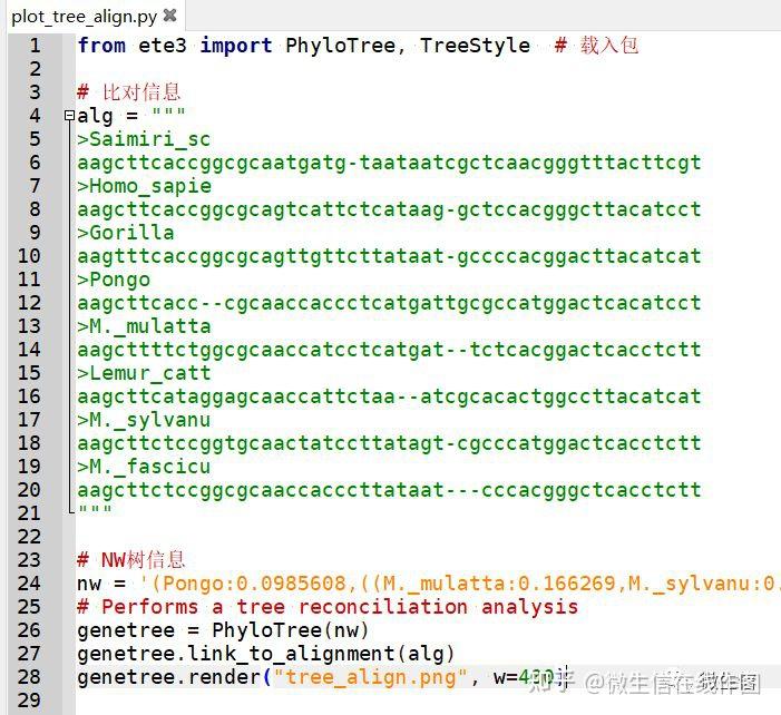 使用ETE包让系统发育树（进化树）和多重序列比对（MSA）“同框” - 知乎