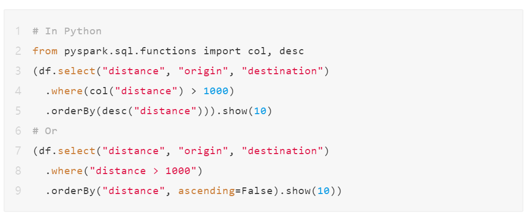 Spark 05 Spark SQL DataFrames 