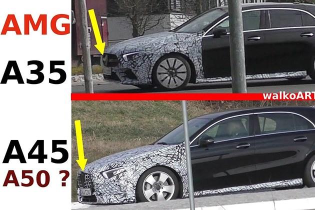 奔驰AMG A35/A45路试谍照曝光 A45外观/动力更加激进 - 知乎