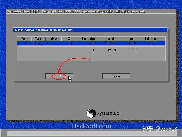 Ghost超详细图文教程 – 还原恢复系统全程图解 - 知乎