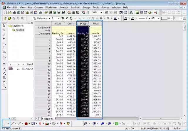 如何处理XPS原始数据 - 知乎