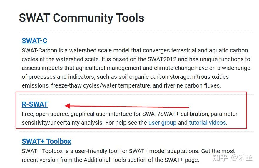 SWAT | R-SWAT 下载及安装 - 知乎