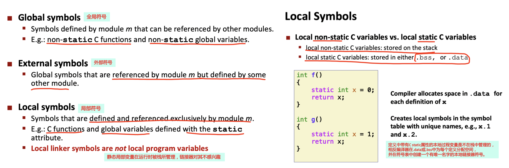 CS15-213 csapp chapter07 链接 学习笔记 - 知乎