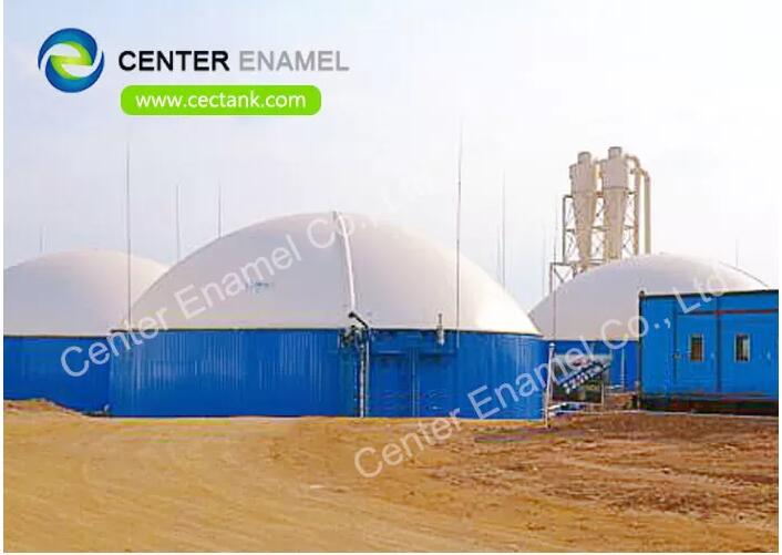 Organic Wastewater Anaerobic Digestion Tank Glass Fused To Steel UASB ...