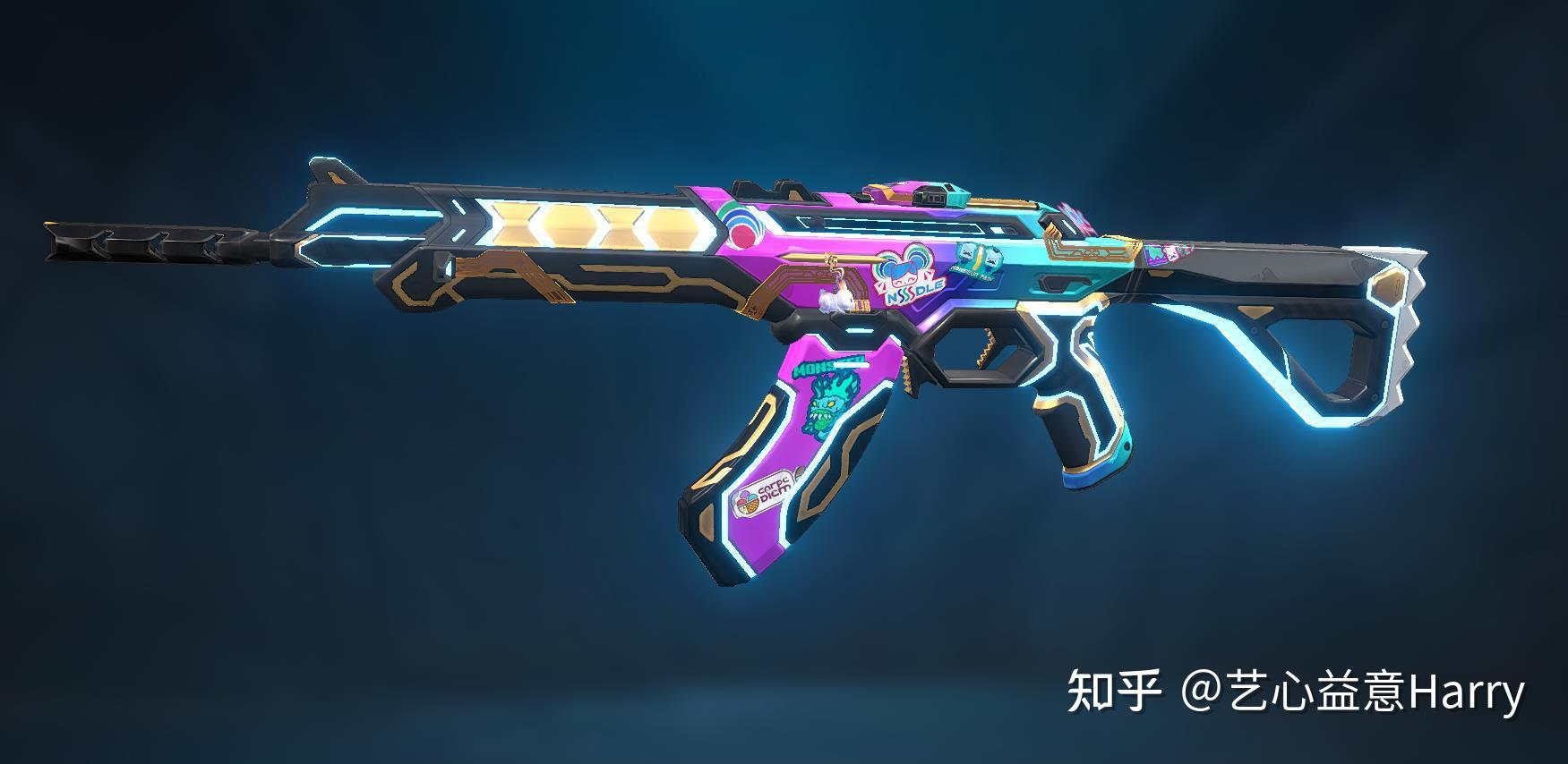 无畏契约 valorant 皮肤简评 之 AK 篇（1） - 知乎