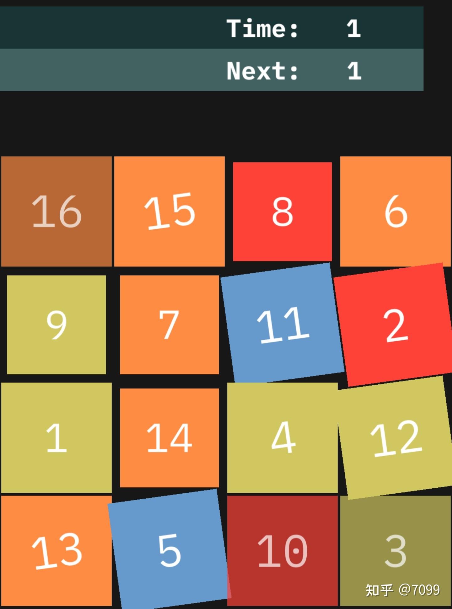 舒尔特表(Schulte Table) - 本人训练成果 - 知乎
