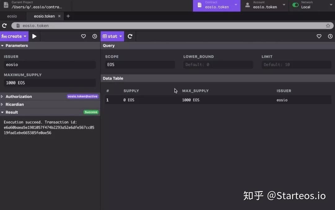 EOS Studio教程（二）：在本地节点上进行EOSIO开发 - 知乎