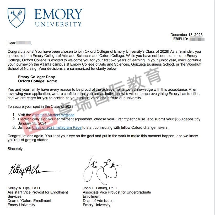 多元背景•精准定位：亨瑞助力Charloe成功录取埃默里大学 - 知乎