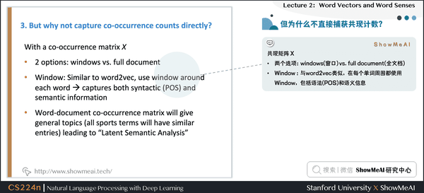 斯坦福NLP名课带学详解 | CS224n 第2讲 - 词向量进阶（NLP通关指南·完结🎉） - 知乎