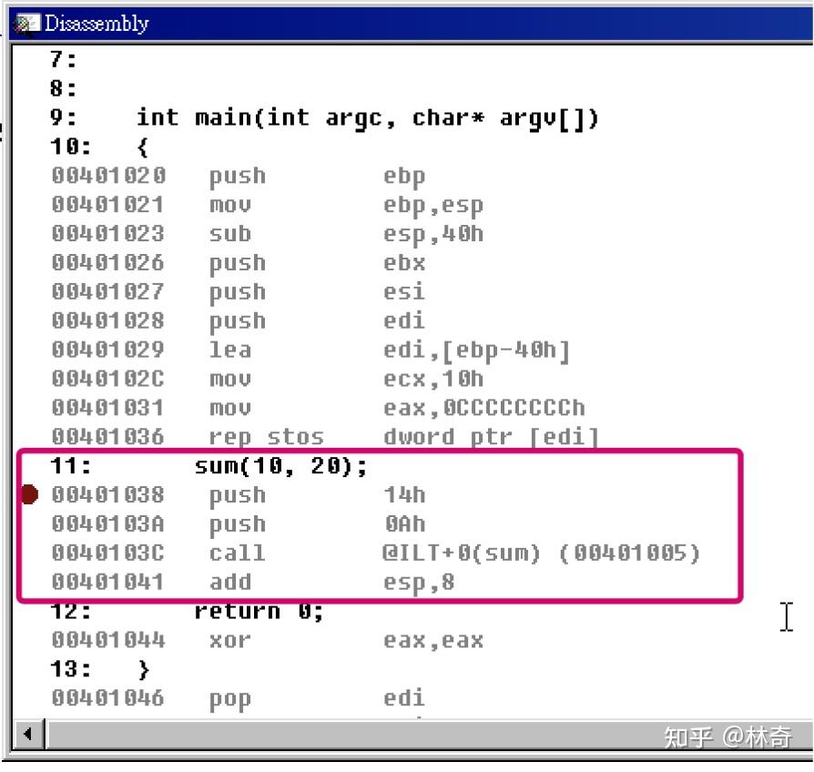 【学习心得】WINAPI（__stdcall）在内存与汇编中的表现 - 知乎