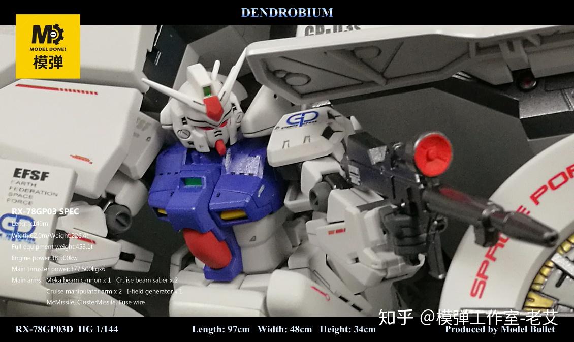 【模弹工作室】镇宅神物HG GP03D石斛兰 制作实录 - 知乎