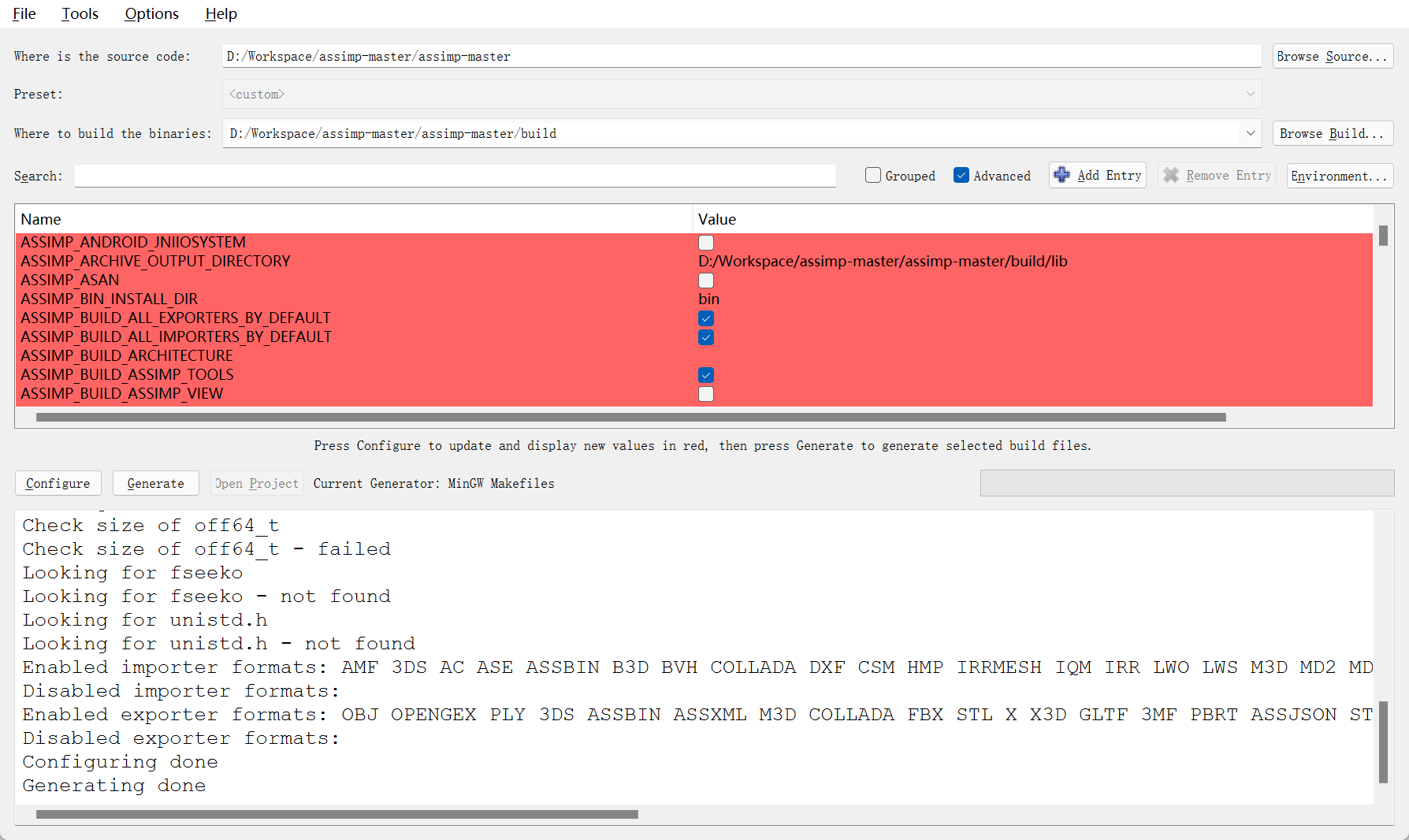 记录一次在Windows下使用CMake+MinGW64编译Assimp库的经历 - 知乎