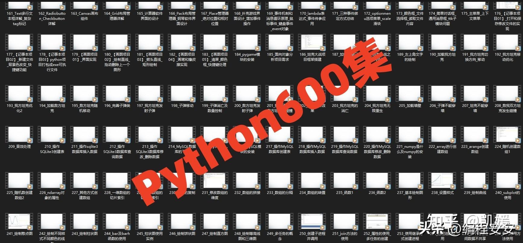 字节跳动团队整理的python600集，建议收藏 知乎 