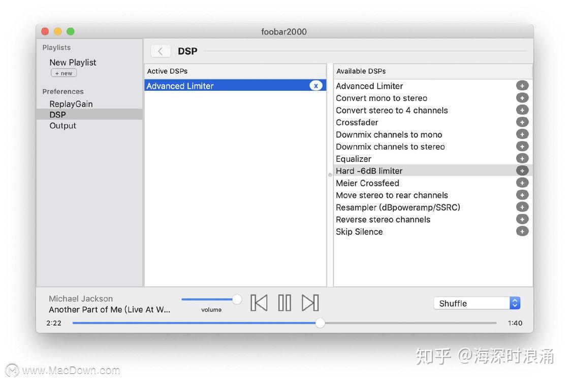 foobar2000推出MacOS版，跟win版比简陋了些~ - 知乎