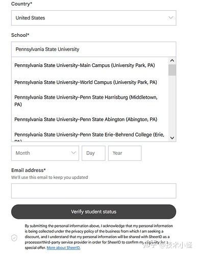 [Sheerid 通用教程] [google ai one +] 教你过大部分Sheerid简单难度认证 - 知乎