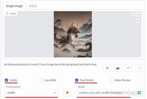 ControlNet｜将图像用作提示的Shuffle - 知乎