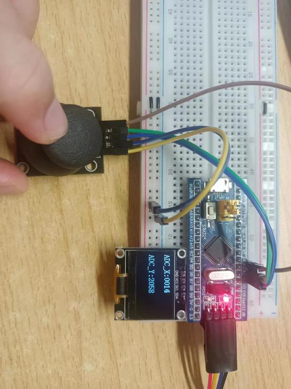 基于STM32F103C8T6摇杆模块（PS2） - 知乎
