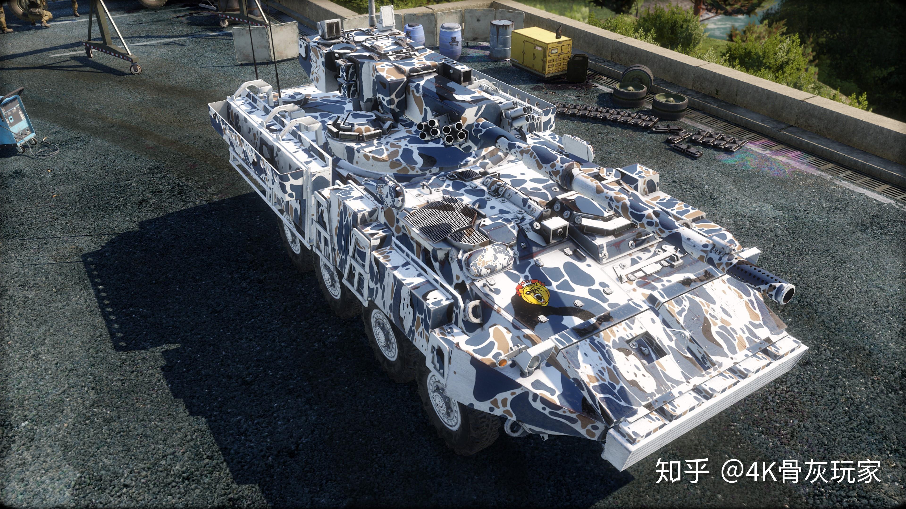 美军M1128斯崔克MGS轮式机动火炮系统《装甲战争》0.33 更新4K超清游戏演示 - 知乎