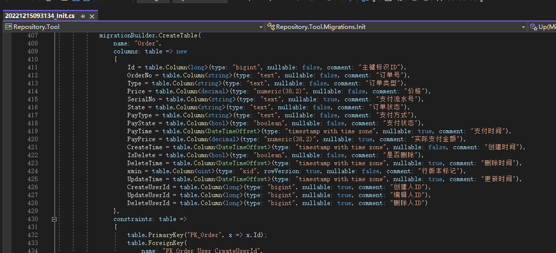 小技巧 Entityframeworkcore 实现 Codefirst 通过模型生成数据库表时自动携带模型及字段注释信息 知乎
