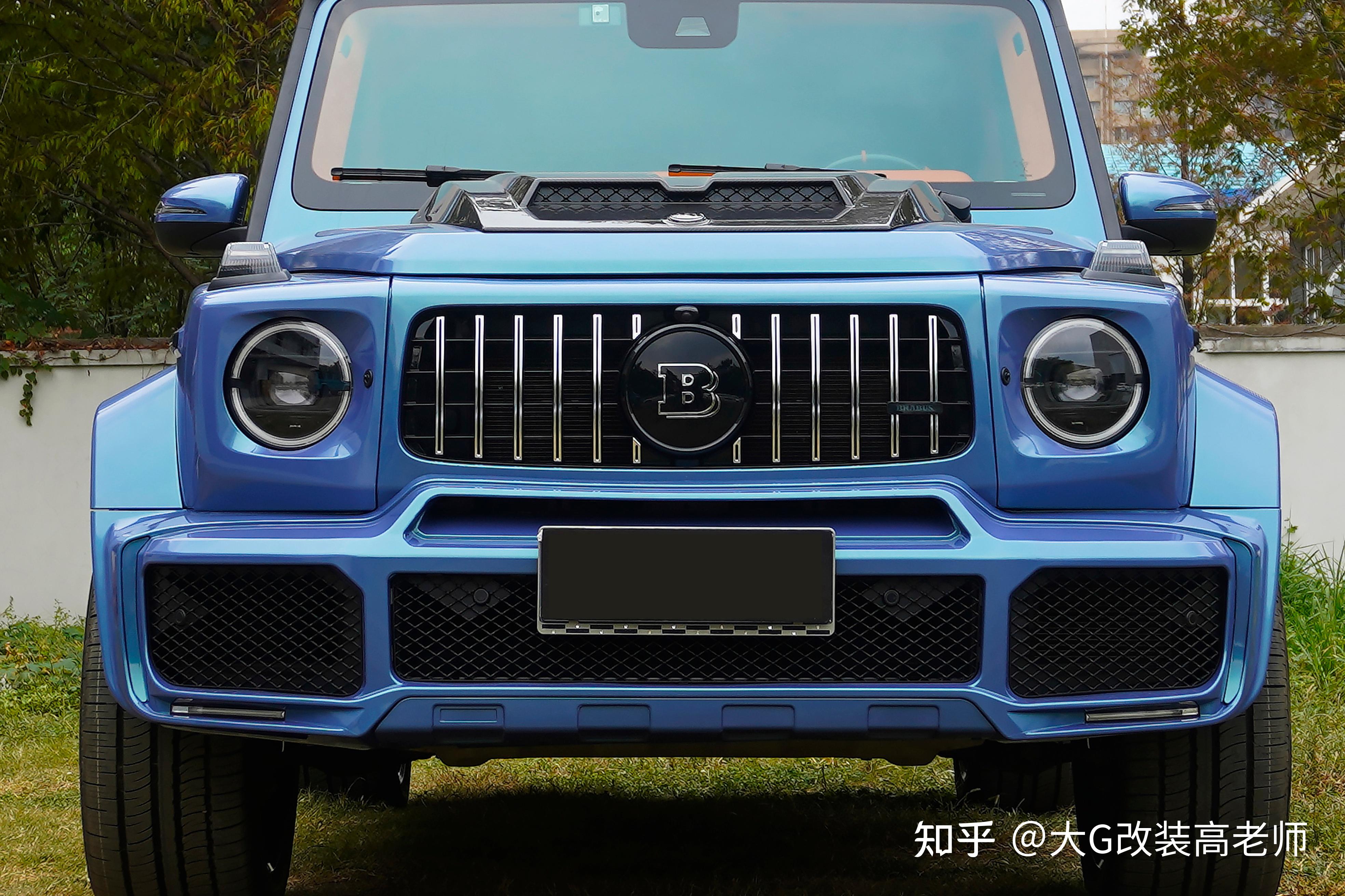 【没有普通的大G】奔驰G500升级巴博斯宽体包围 - 知乎