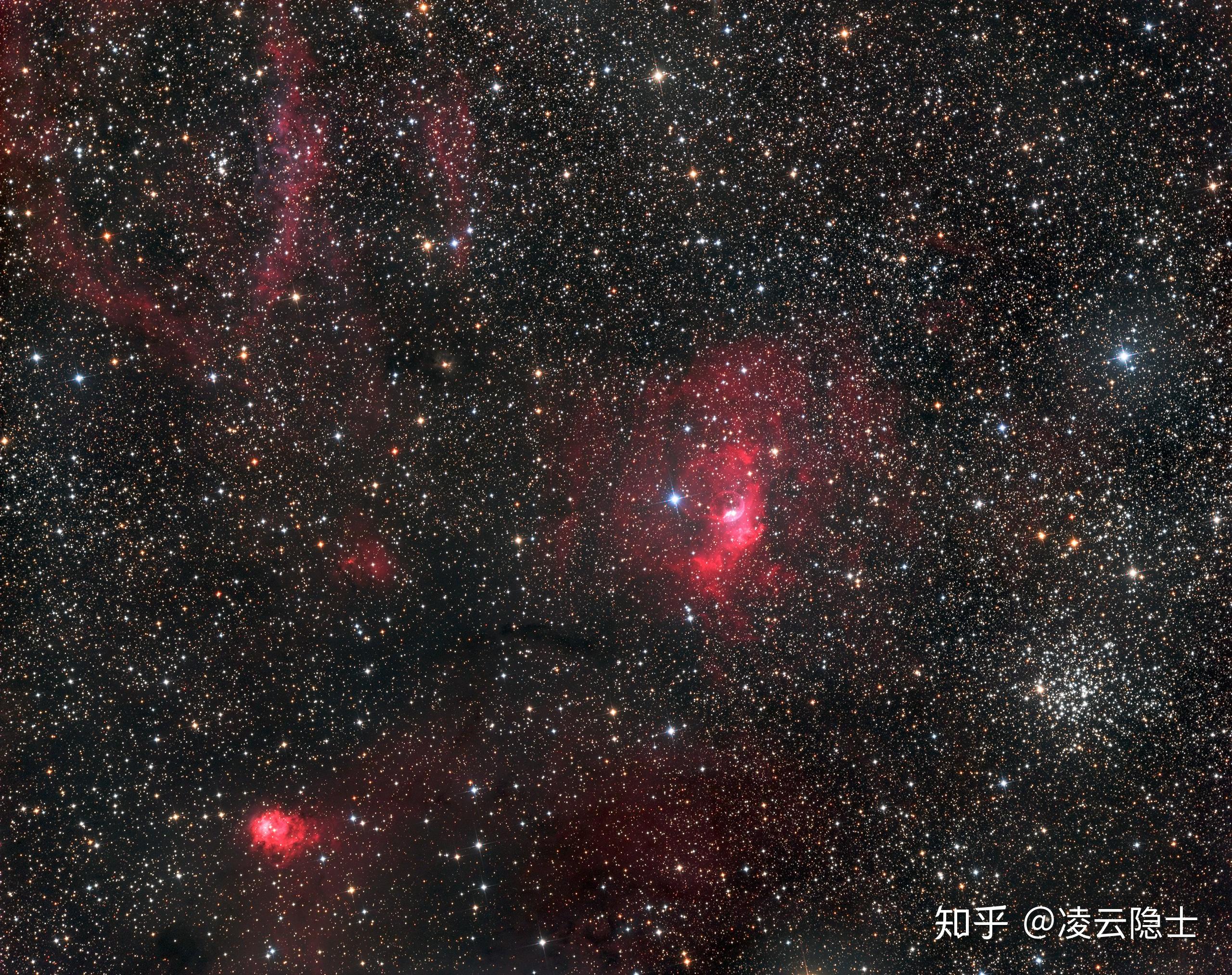 NGC7635气泡星云 - 知乎