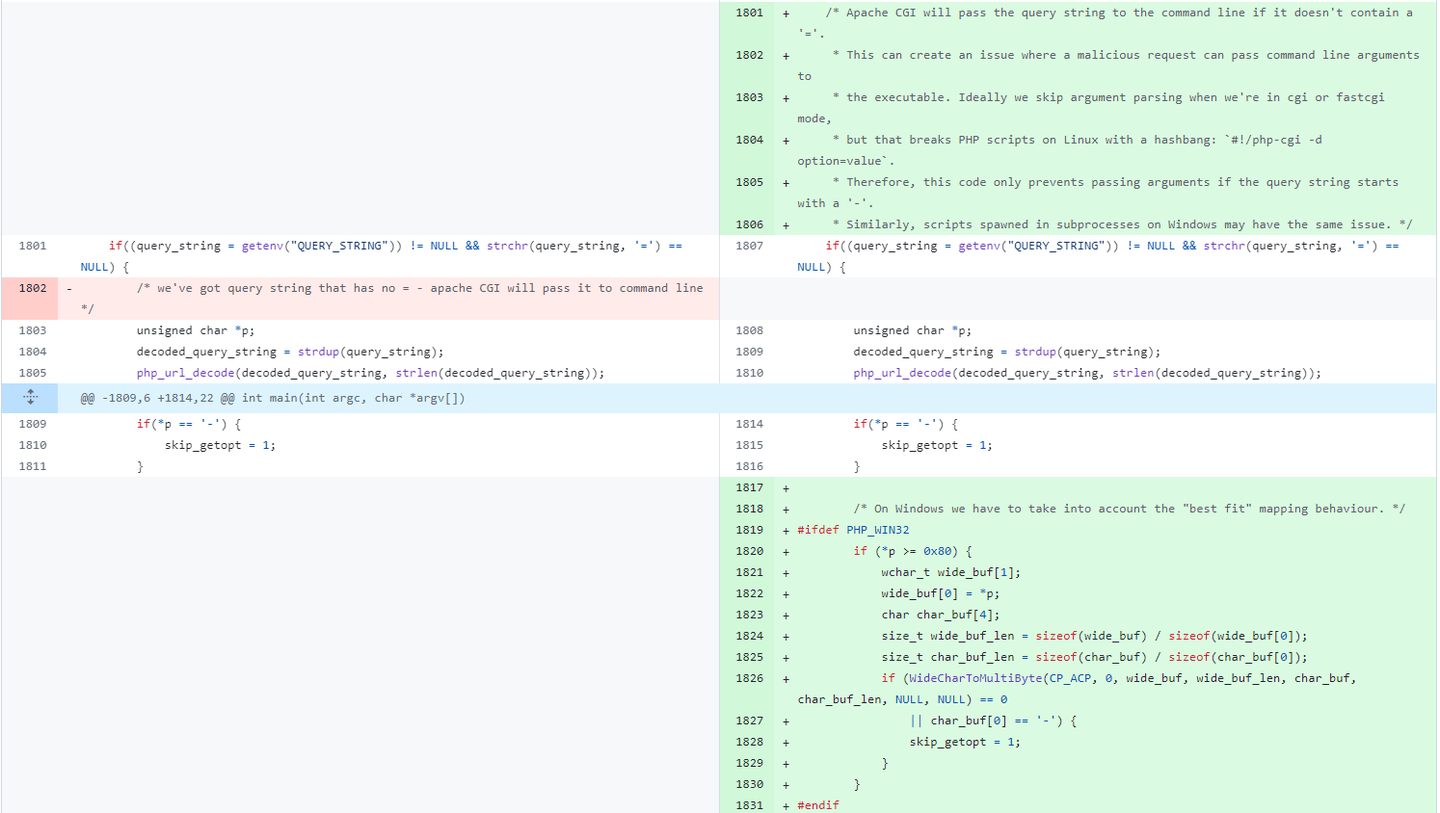 漏洞分析 | PHP CGI Windows平台远程代码执行漏洞（CVE-2024-4577） - 知乎