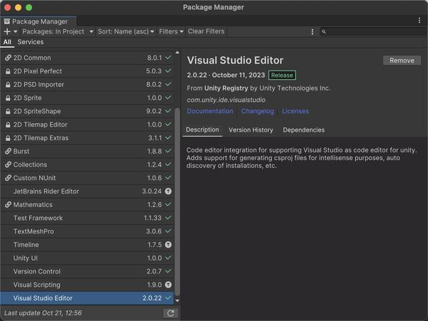 [GameDev]Unity 中使用 VS Code 无法使用 C# 代码提示 - 知乎
