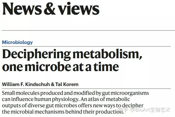 Nature｜全新方法绘制肠道微生物代谢谱 - 知乎