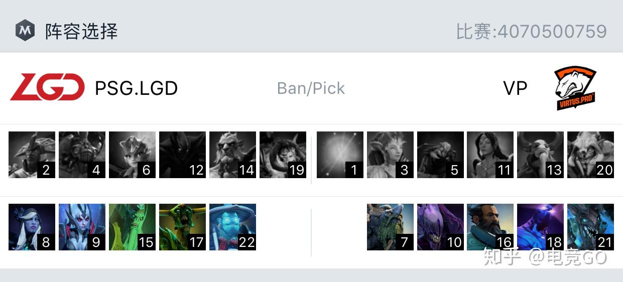 TI8胜者组：LGD vs VP 第一局中你也许不知道的细节 - 知乎