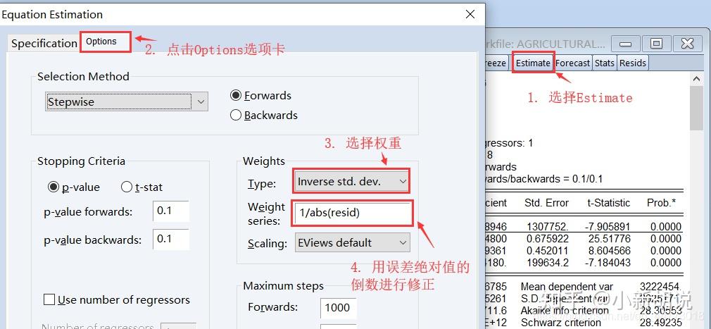 【零基础Eviews实例】多元线性回归模型常见检验 - 知乎
