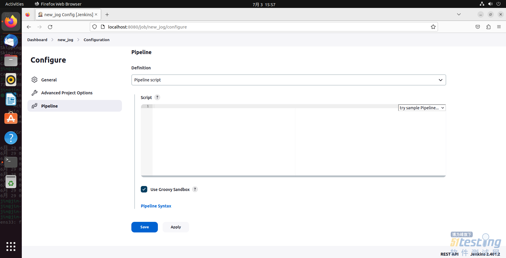 测试开发丨从零开始，手把手教你在Jenkins中创建Pipeline Job！ - 知乎