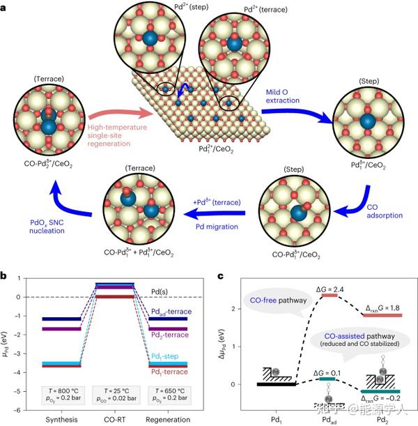 今日Nature Catalysis Pd CeO2单原子催化剂助力去除汽车甲烷排放 - 知乎