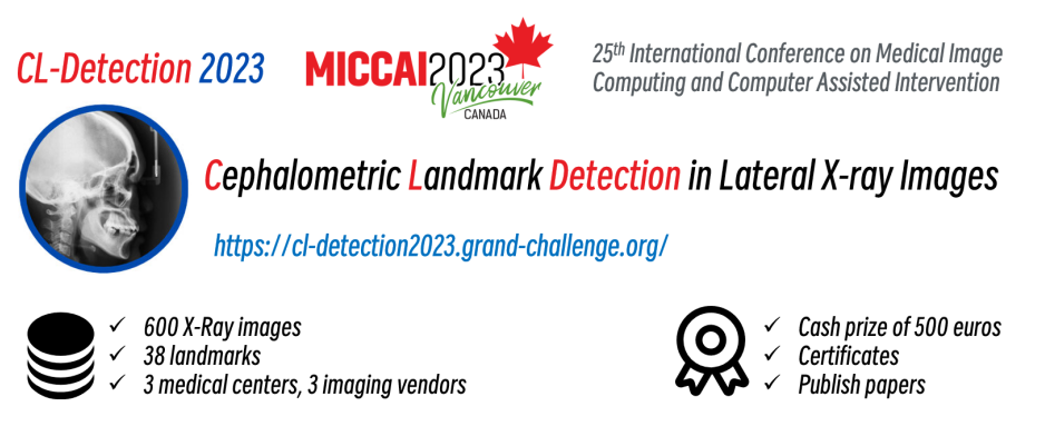 MICCAI CL-Detection2023：头影X-Ray图像关键点检测挑战赛 - 知乎