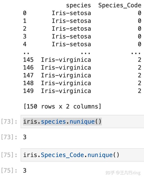 Python 分类变量列的数字编码 Npwhere Apply Replace Map Label Encoder 知乎