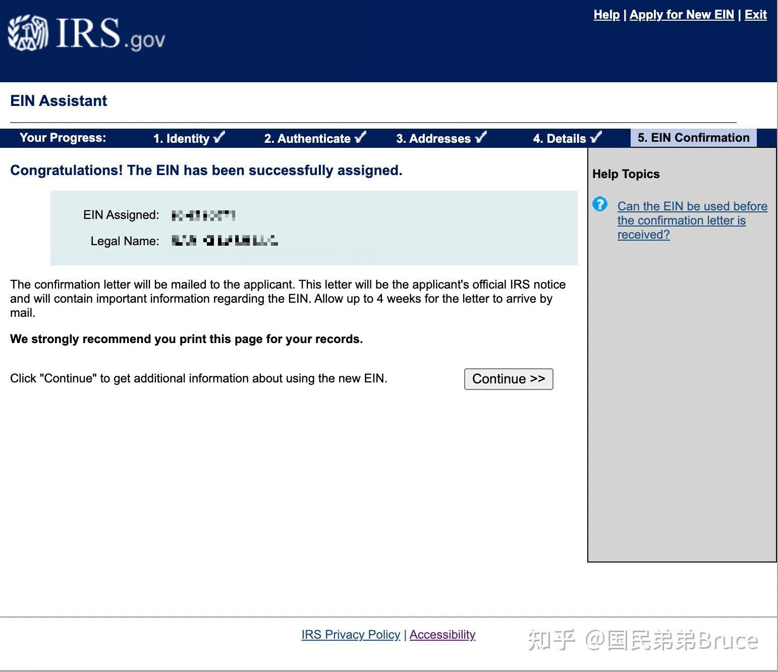 美国公司申请EIN教程 史上最全 -国民弟弟跨境十年出品 - 知乎