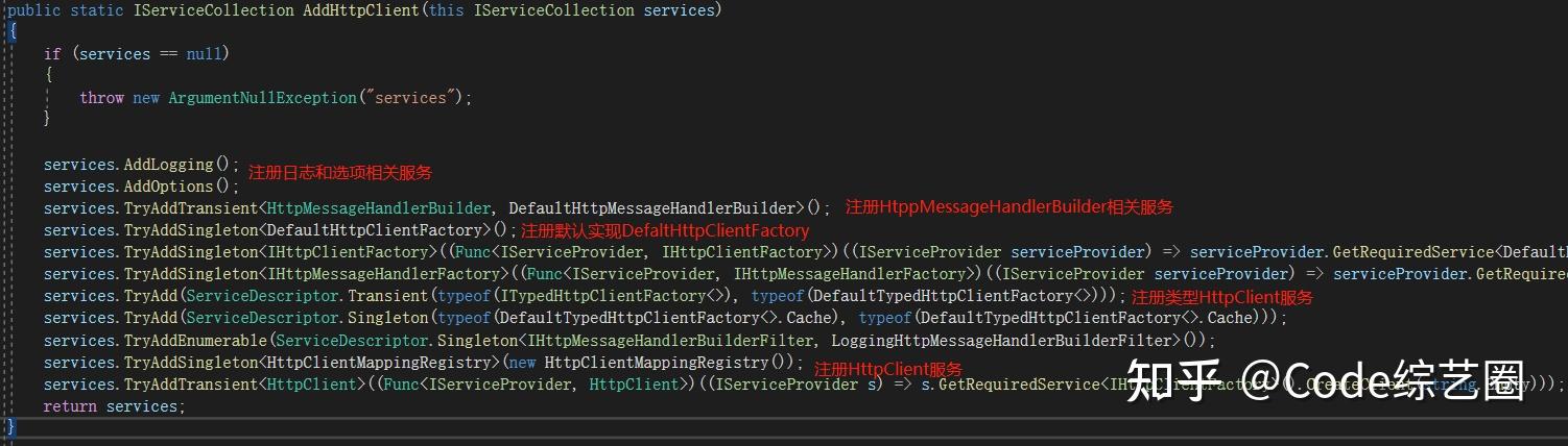 把HttpClient换成IHttpClientFactory之后，放心多了 - 知乎