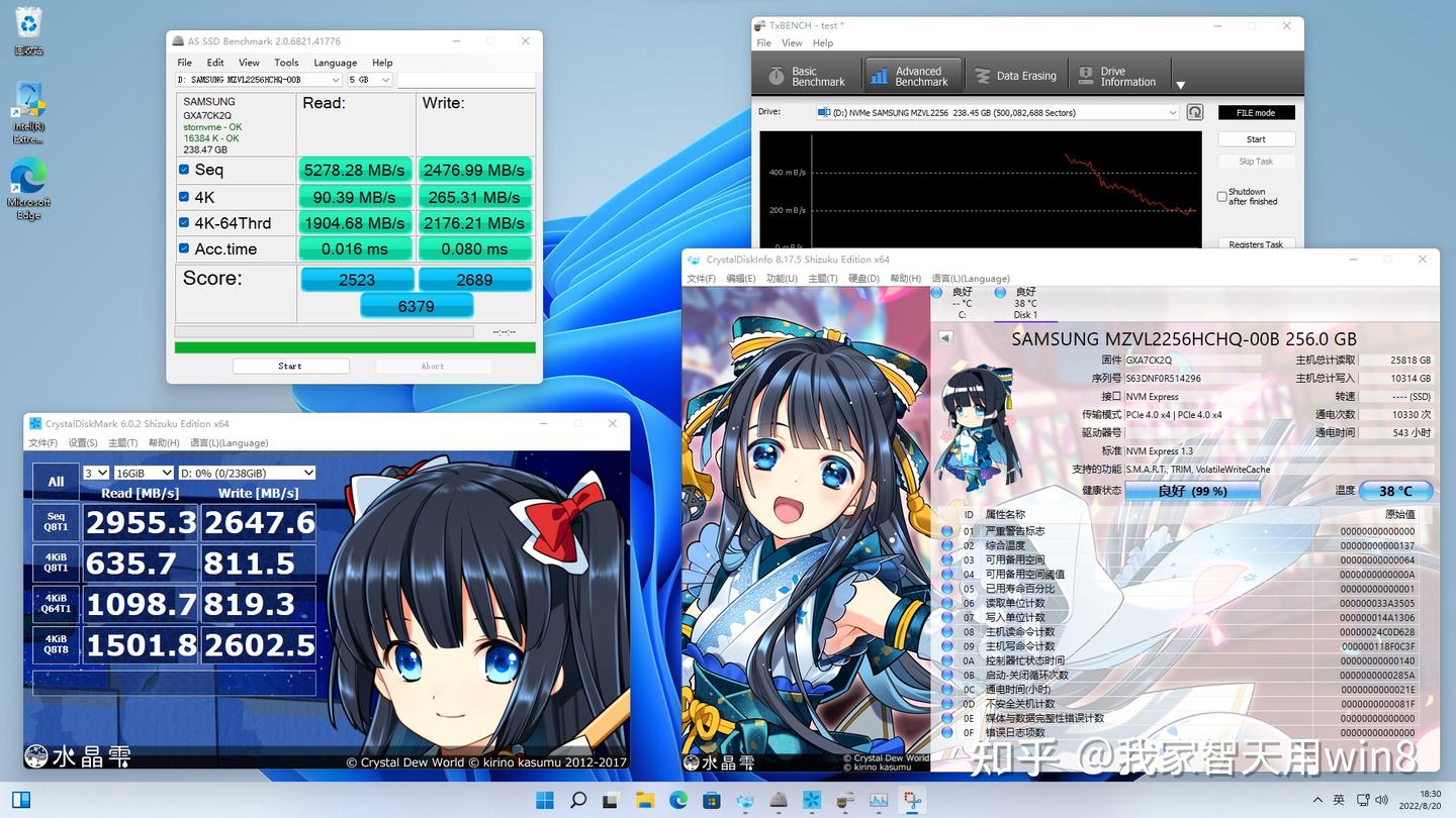 三星（Samsung） PM9A1 256G 拆解测试 - 知乎