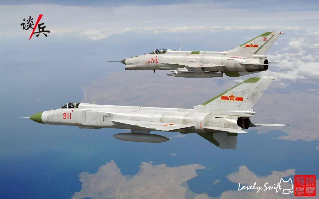 CG图鉴 | 歼7FS：未投入实用的歼7大改版 - 知乎