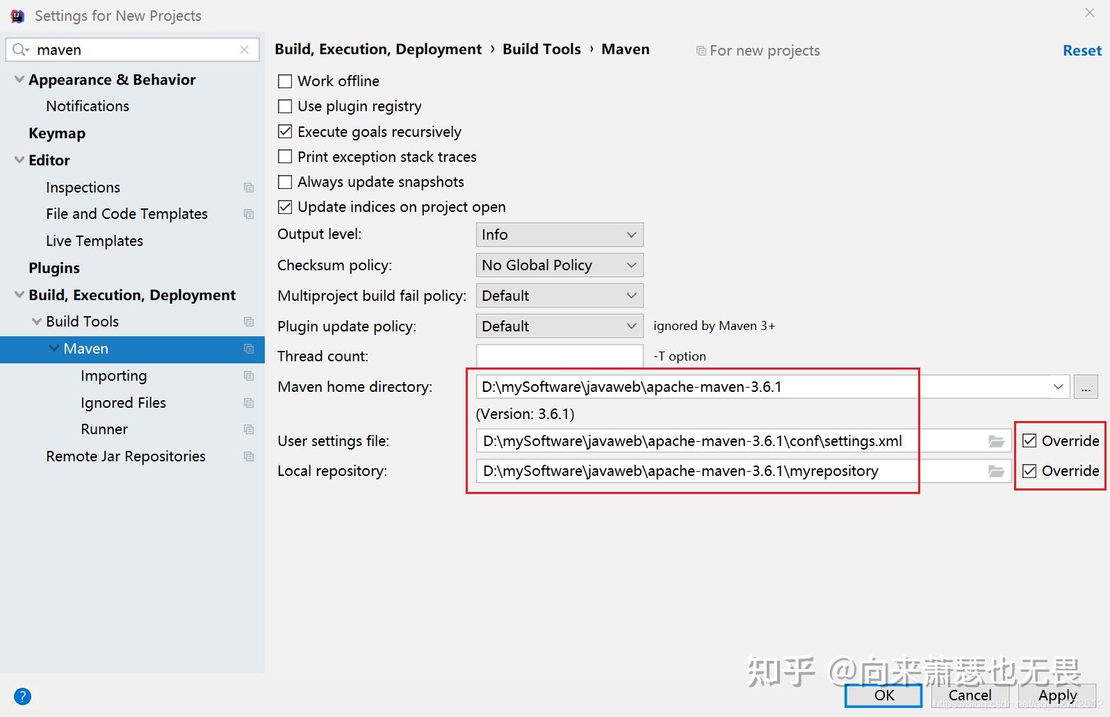 安装maven并在IDEA中配置Maven - 知乎