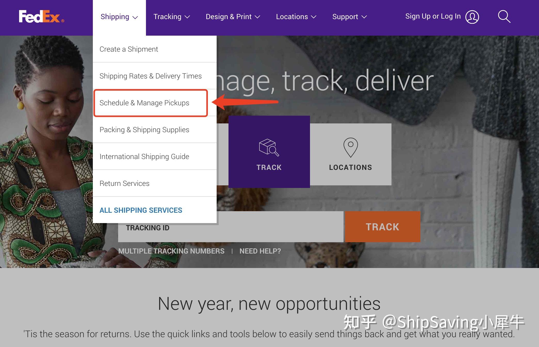 如何预约FedEx上门取件？ - 知乎