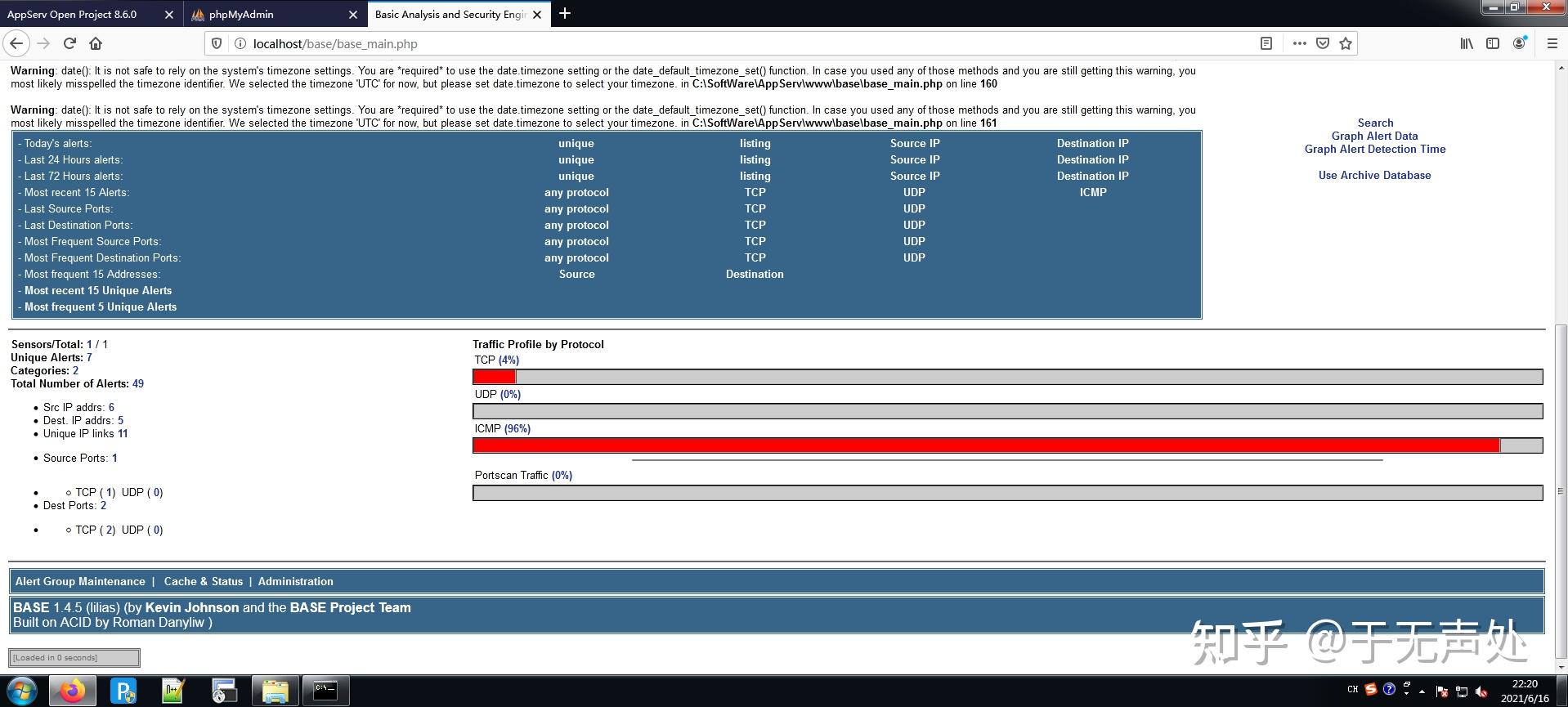 Snort+Base在Windows下的配置 - 知乎