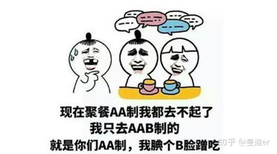 和朋友AAB制 - 知乎