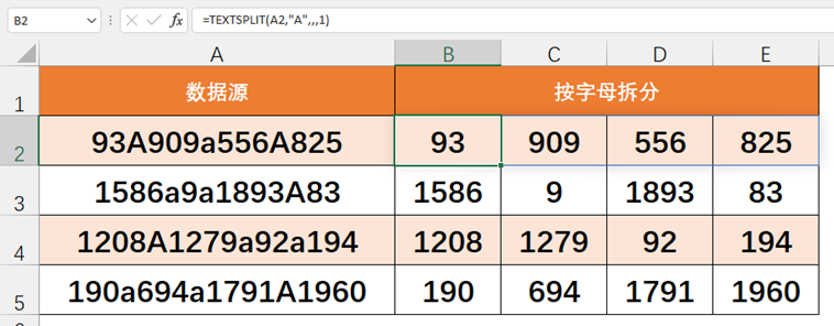 Excel文本拆分技巧：函数TEXTSPLIT分行分列功能应用 - 知乎