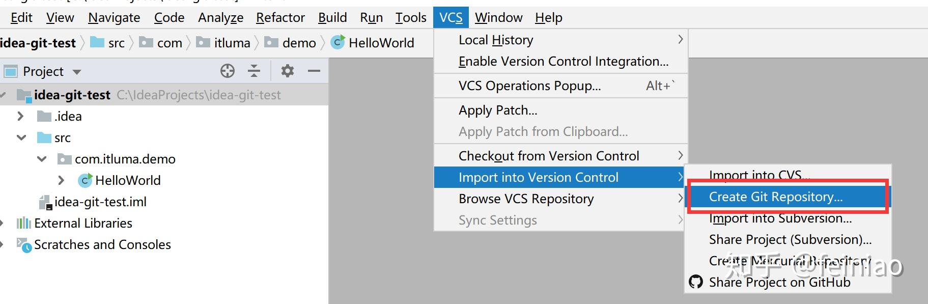 IDEA中如何使用Git - 知乎