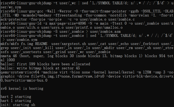 2021 MIT6.S081 Xv6 实验环境配置 - 知乎