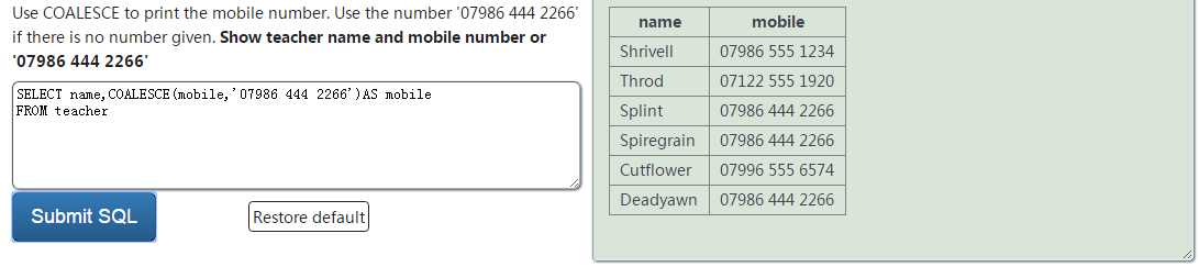SQL ZOO 难点答案及解析 - 知乎