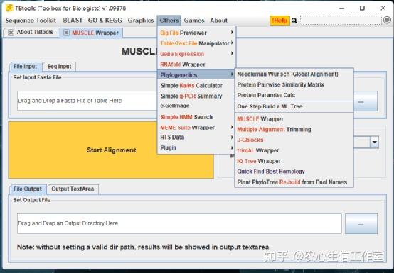 软件教程 | 利用TBtools完成无门槛构建系统发育树的全套流程 - 知乎